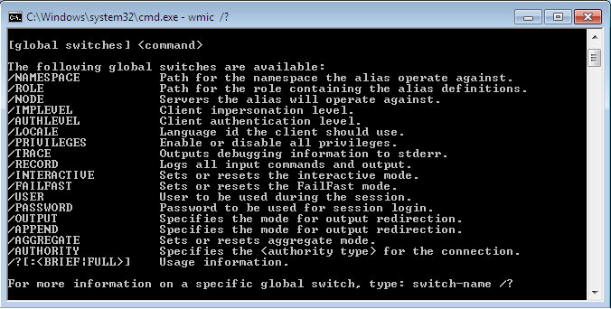 Администрирование с помощью WMI | System Engineering